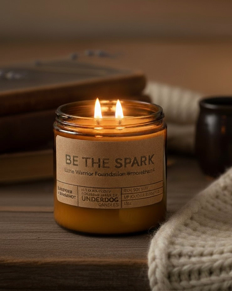 Be the Spark Soy Candles – The Little Warrior Shop